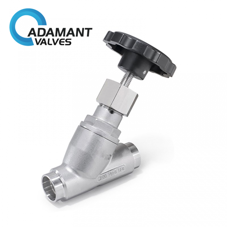 AV-5SMA Sanitary Manual Angle Seat Valves | Adamant Valves