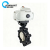 AV-1-S0700 Electric Actuated PVC Butterfly Valves 110 VAC with EPS ...