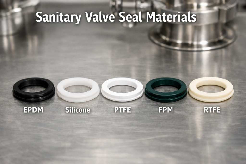 Sanitary Valve Seal Materials Guide | Adamant Valves